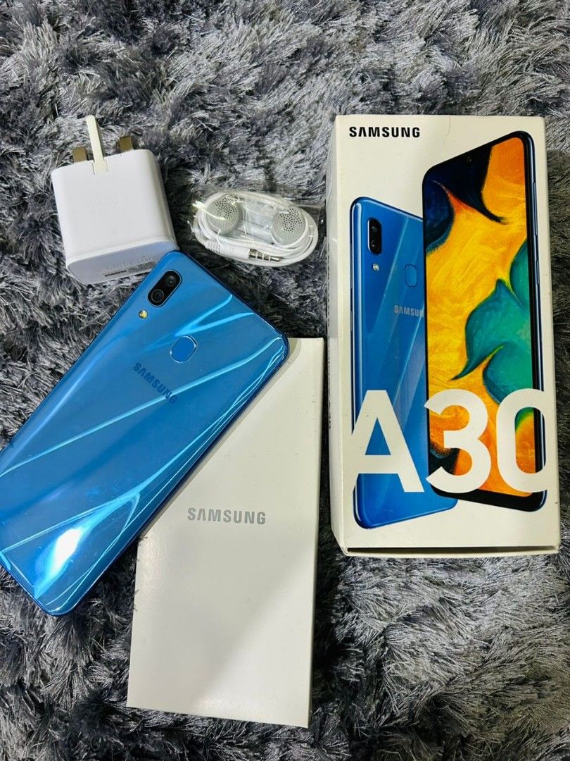 Samsung Galaxy A30 Full Box SME set, Mobile Phones & Gadgets, Mobile ...