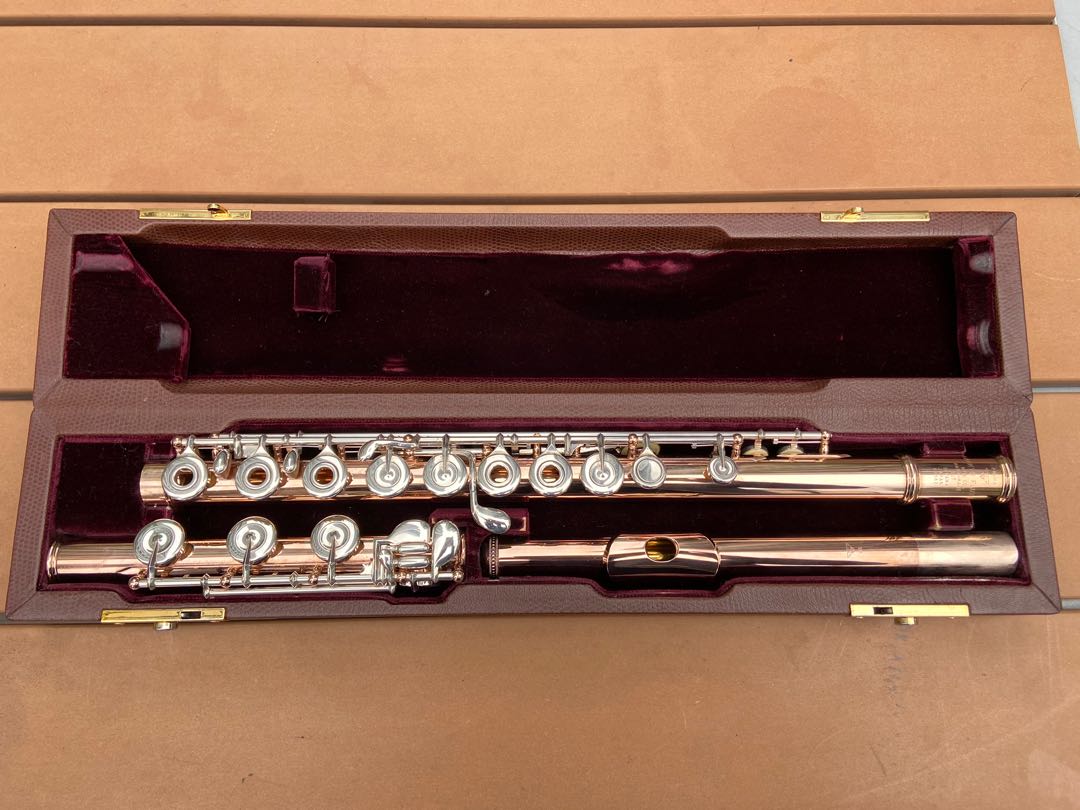 Sankyo 5k gold flute, 興趣及遊戲, 音樂、樂器 & 配件, 樂器 - Carousell