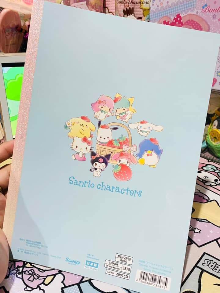 Sanrio Big Strawberry Blank Notebook on Carousell