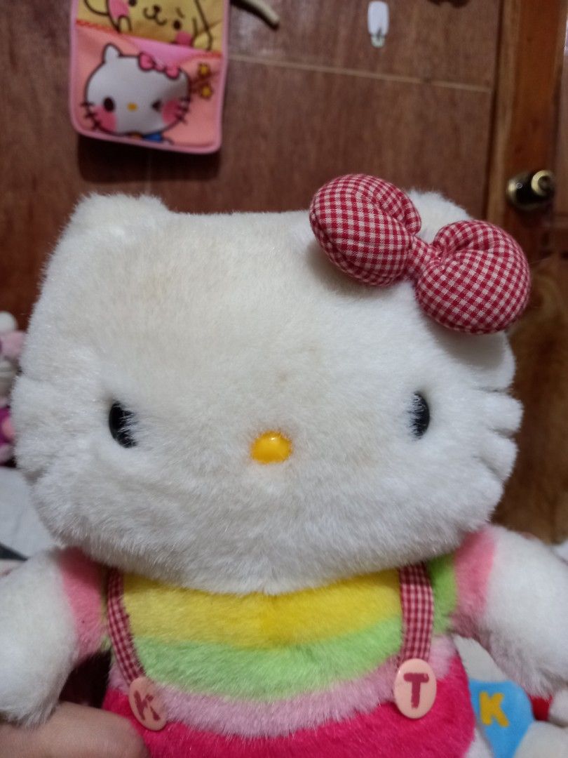 Sanrio Hello Kitty Colorful style stufftoy, Hobbies & Toys, Toys ...