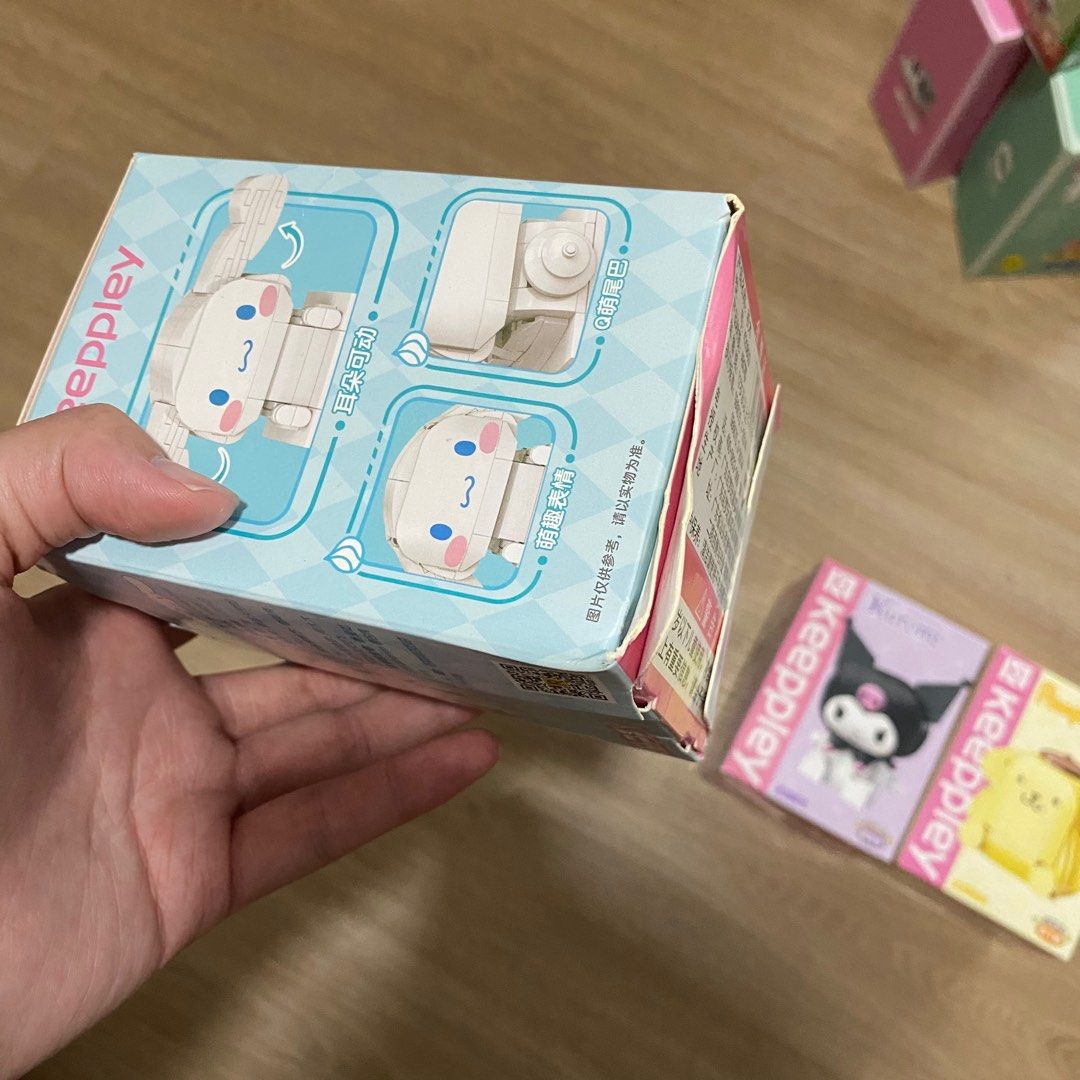 Sanrio Keeppley Building Blocks, Hobbies & Toys, Toys & Games on Carousell