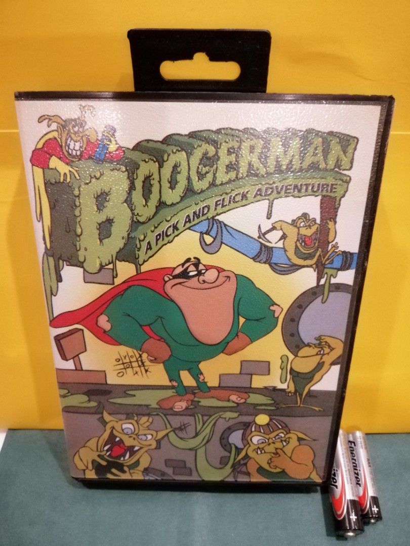 Sega Genesis Megadrive Boogerman (Works As Normal, No issues) Fun ...