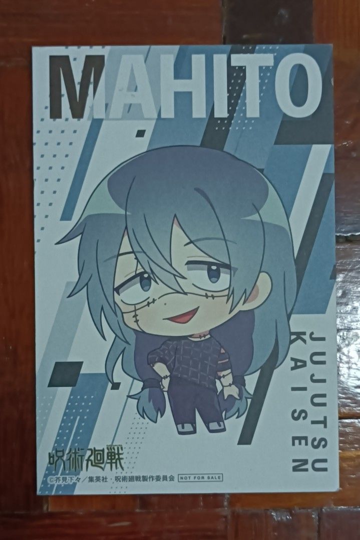 Sega Jujutsu Kaisen Mini Shikishi -Mahito, Nanami Kento, Yoshino Junpei ...