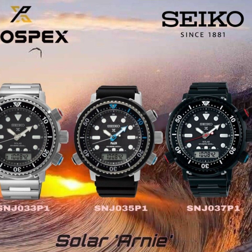 Seiko Tuna SNJ037P1 (Limited Edition), Men's Fashion, Watches ...