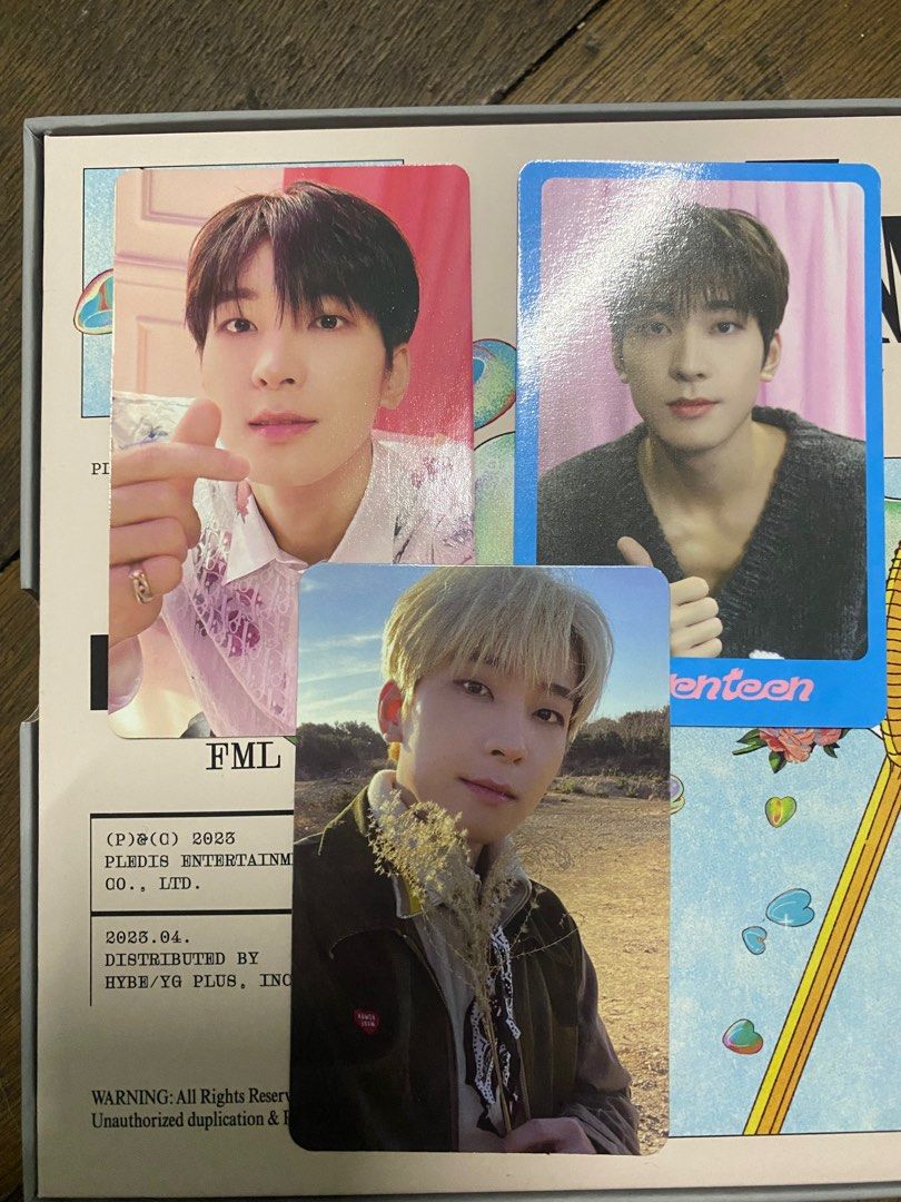 SEVENTEEN Wonwoo Photocards, Hobbies & Toys, Memorabilia & Collectibles, K-Wave on Carousell