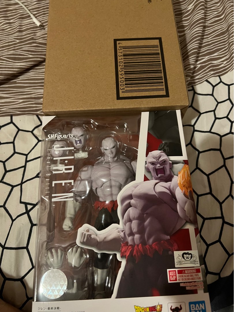 龍珠shf 最終決戰吉連 jiren, 興趣及遊戲, 玩具 & 遊戲類 - Carousell