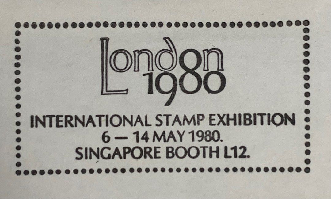 Singapore 1980 London Exh FDC covers Pair - Straits stamps in stamp ...