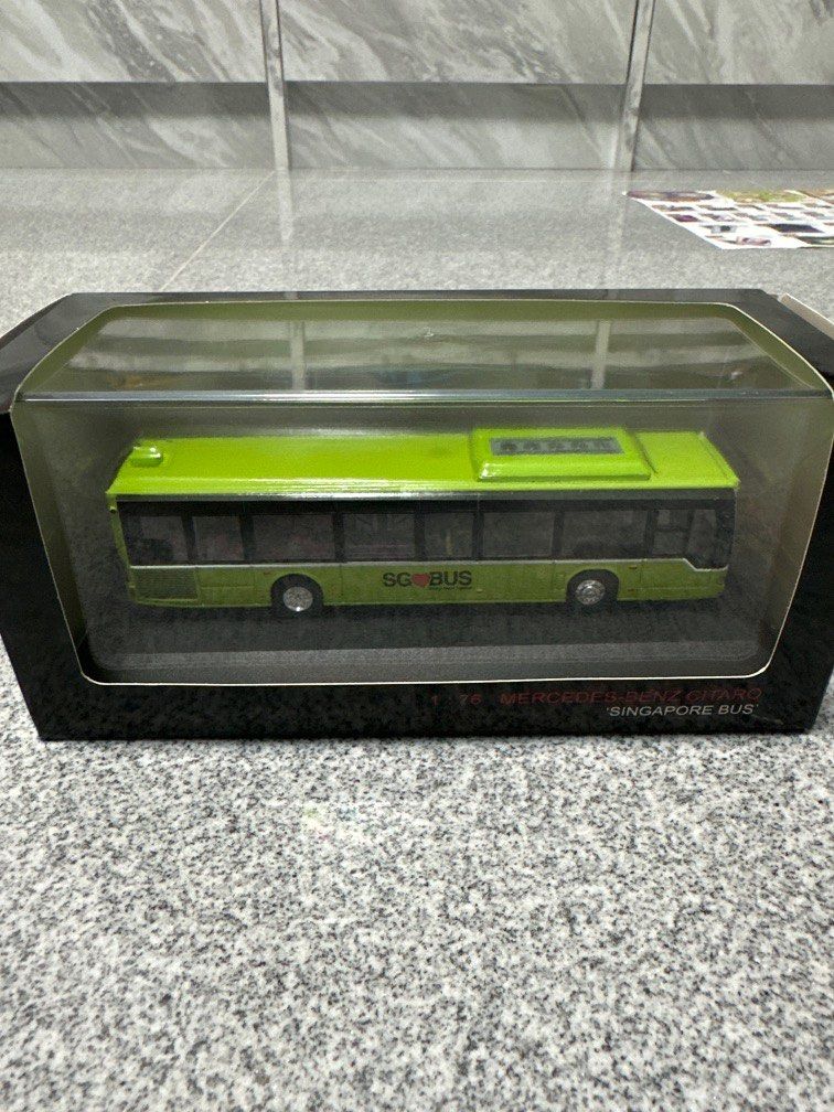 Singapore Bus model Mercedes-Benz CITARO, Hobbies & Toys, Toys & Games ...