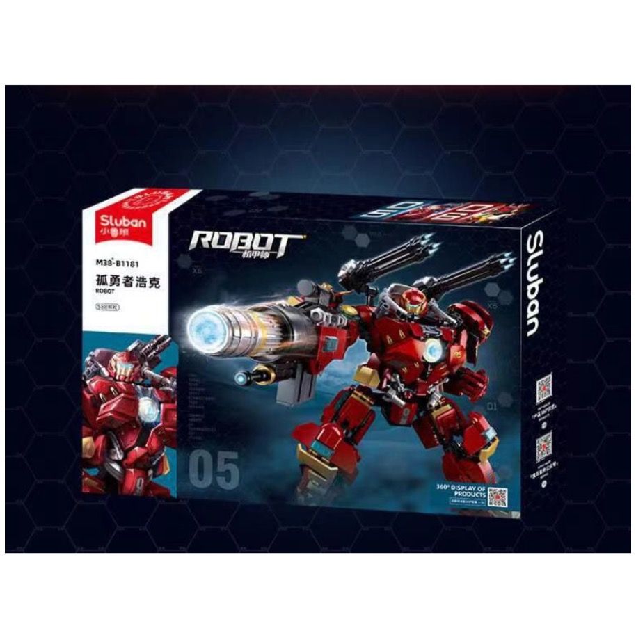 SLUBAN ROBOT HULK THE LONELY BRAVE BUILDING BLOCKS (M38-B1181), Hobbies ...