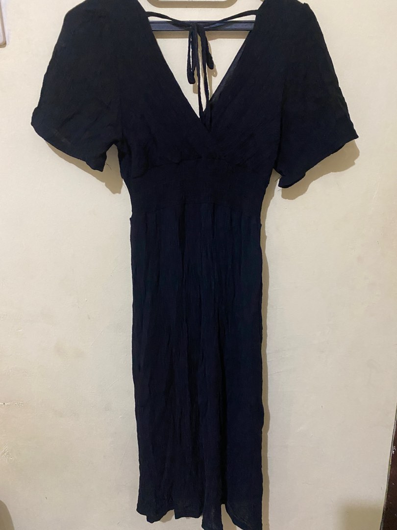 Smoke dress, Fesyen Wanita, Pakaian Wanita, Gaun & Rok di Carousell