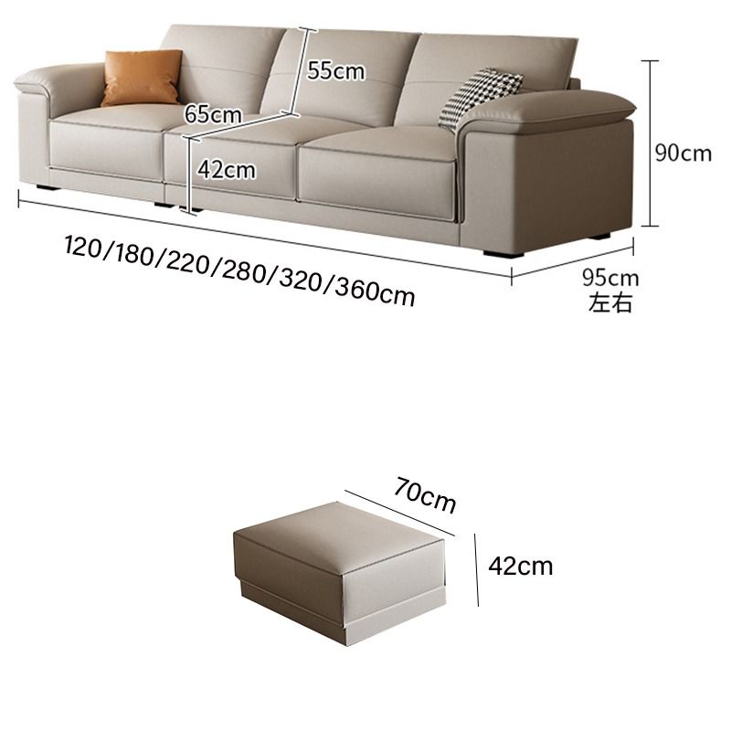 Solid wood frame Leath-Aire Seat 4cm Latex Seat 12cm Sponge, Furniture ...