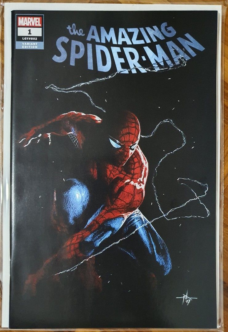 Spiderman #1 Dell Otto variant. Ltd to 600 copies. NM+, Hobbies & Toys, Books & Magazines ...