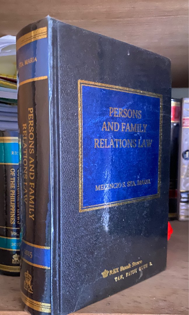 (Sta. Maria) Persons and Family Relations 2015, Hobbies & Toys, Books ...