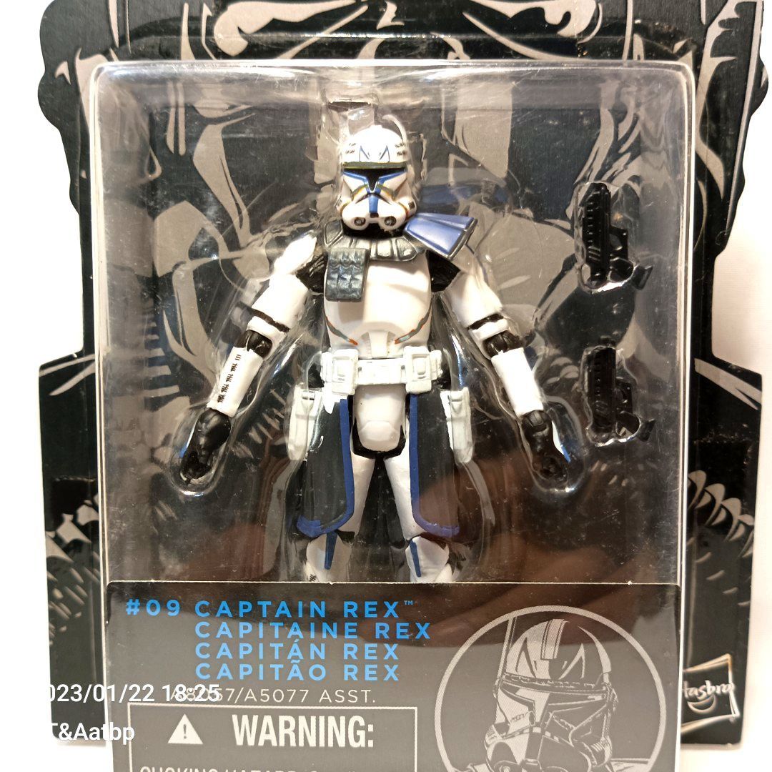 Star Wars Clone Wars Black Series 3.75" CAPTAIN REX action figure ...