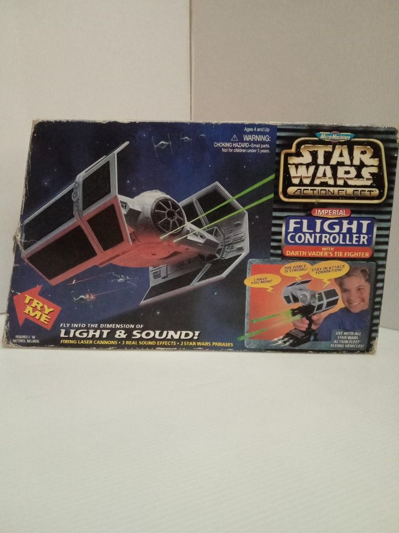 Star Wars Darth Vader's Tie Fighter Imperial Flight Controller, Hobbies ...