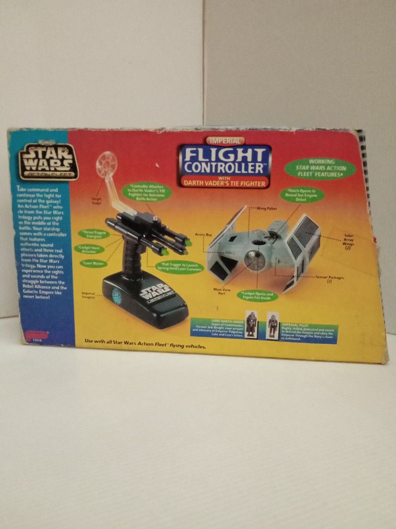 Star Wars Darth Vader's Tie Fighter Imperial Flight Controller, Hobbies ...