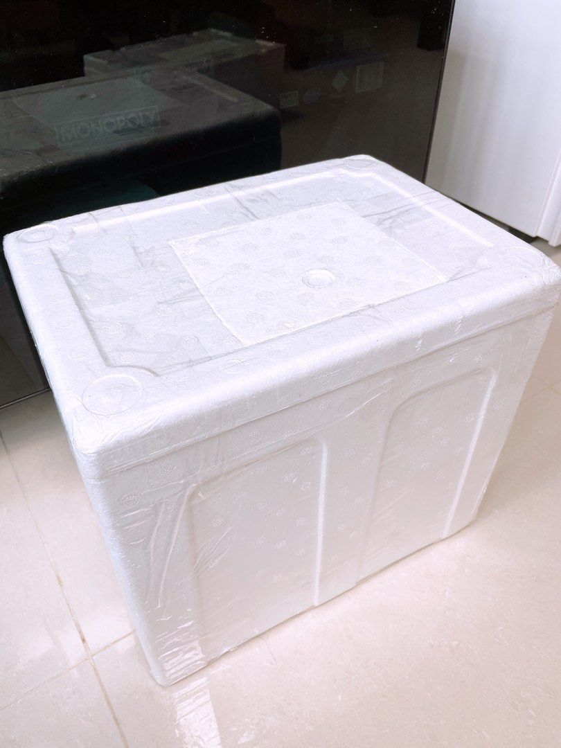 Styrofoam boxes big min purchase 5 boxes, Furniture & Home Living, Home ...