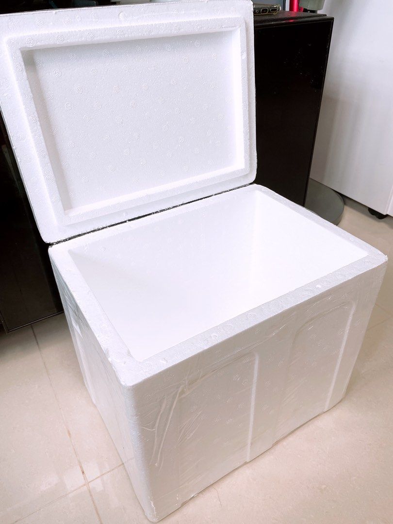 Styrofoam boxes big min purchase 5 boxes, Furniture & Home Living, Home ...