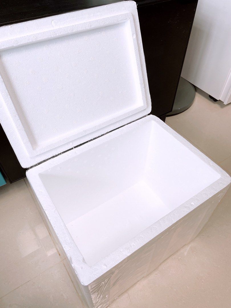 Styrofoam boxes big min purchase 5 boxes, Furniture & Home Living, Home ...