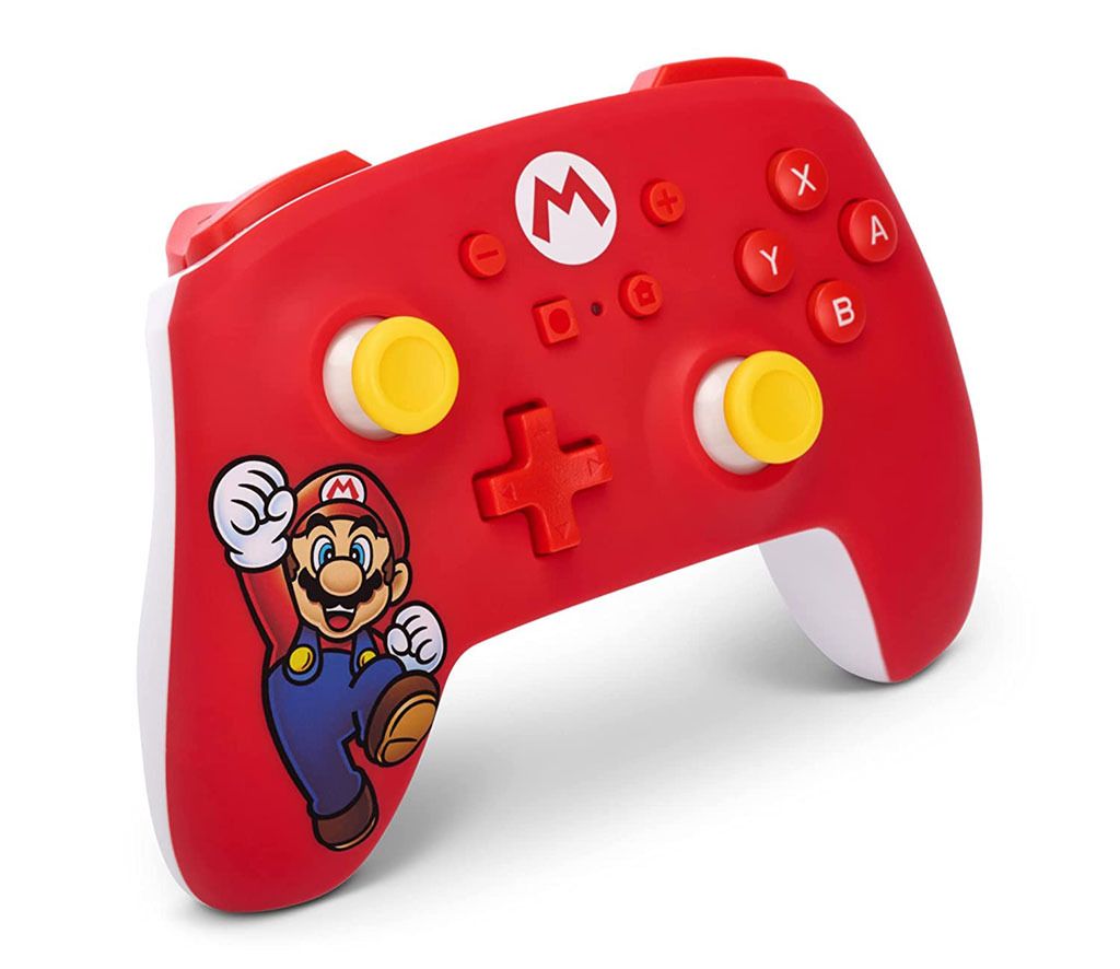 Super Mario Bros. Mario Joy-Up Wireless Controller, Video Gaming ...