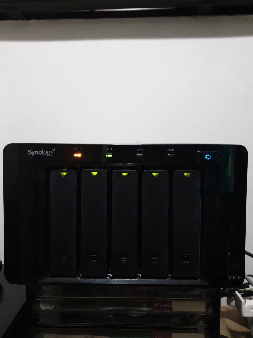 Synology DS1010+ 5 disk NAS, Computers & Tech, Office & Business ...