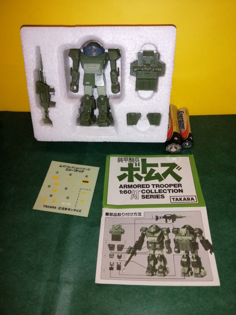 Takara Japanese vintage Mecha Scope Dog (New, Complete) 80s 90s robot ...