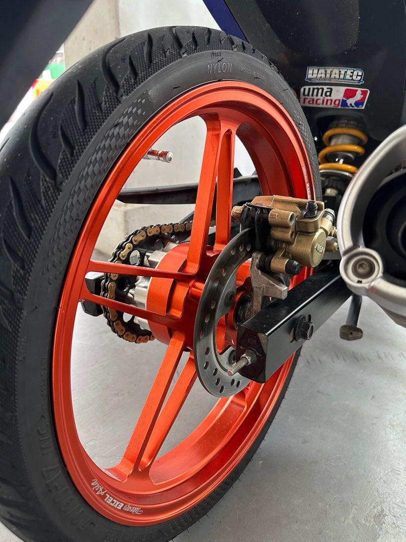 Takasago Excel Asia Forged pnp Sniper, Motorcycles, Motorcycle ...