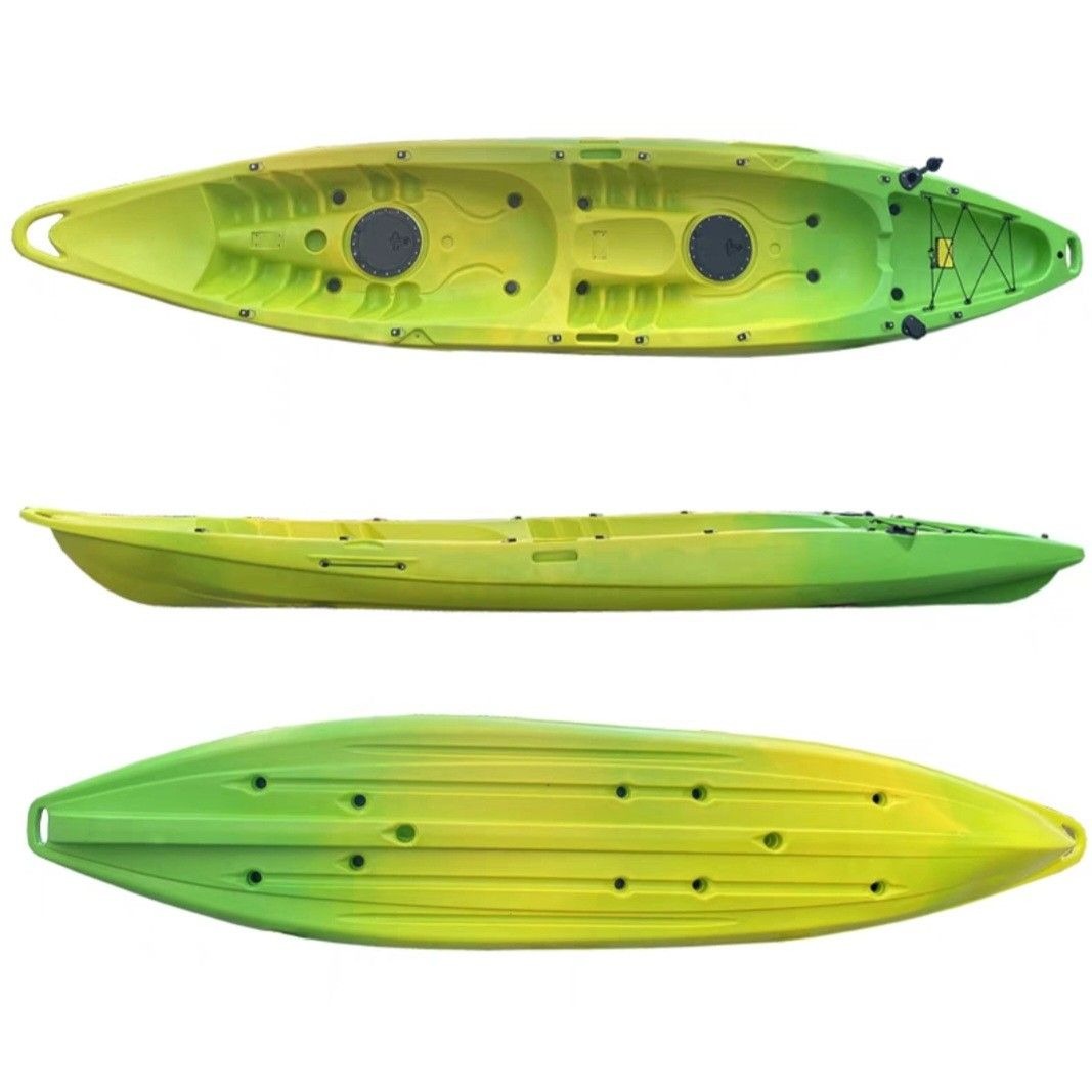 Tandem Paddle Kayak for 2 pax Fishing Inflatable Boat Raft, Sports ...