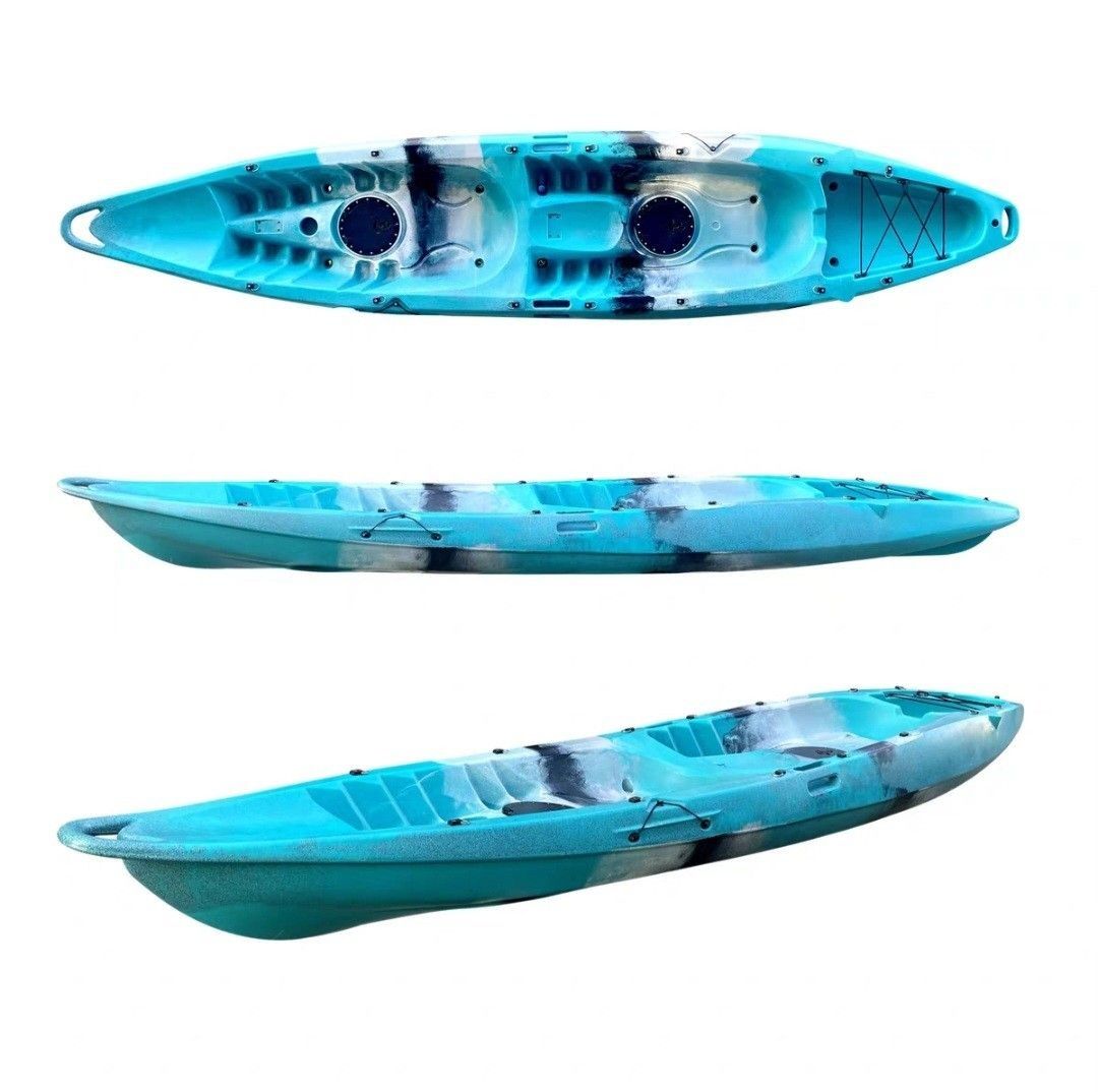 Tandem Paddle Kayak for 2 pax Fishing Inflatable Boat Raft, Sports ...