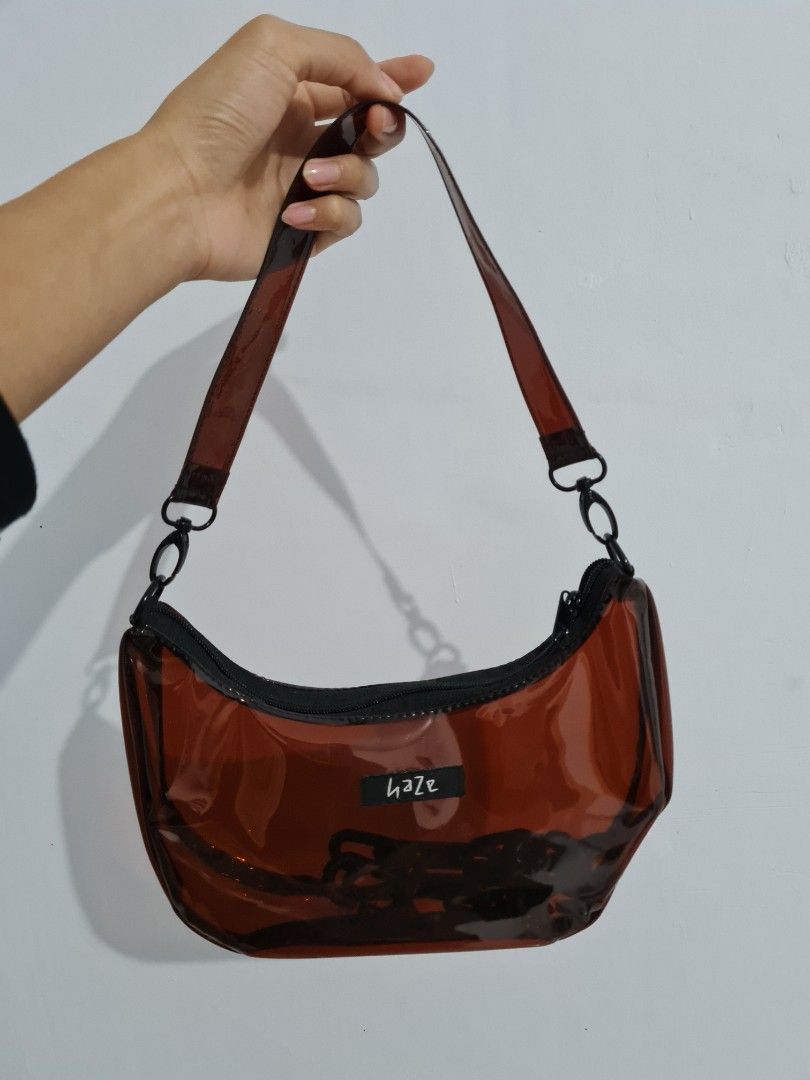 Tas kecil / tas aesthetic / transparant, Fesyen Wanita, Tas & Dompet di ...