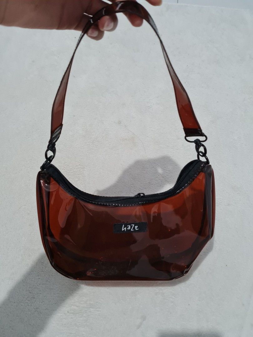 Tas kecil / tas aesthetic / transparant, Fesyen Wanita, Tas & Dompet di ...