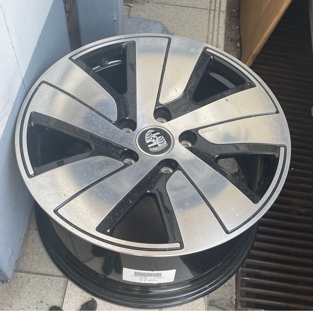 Taycan rims., Car Accessories, Tyres & Rims on Carousell