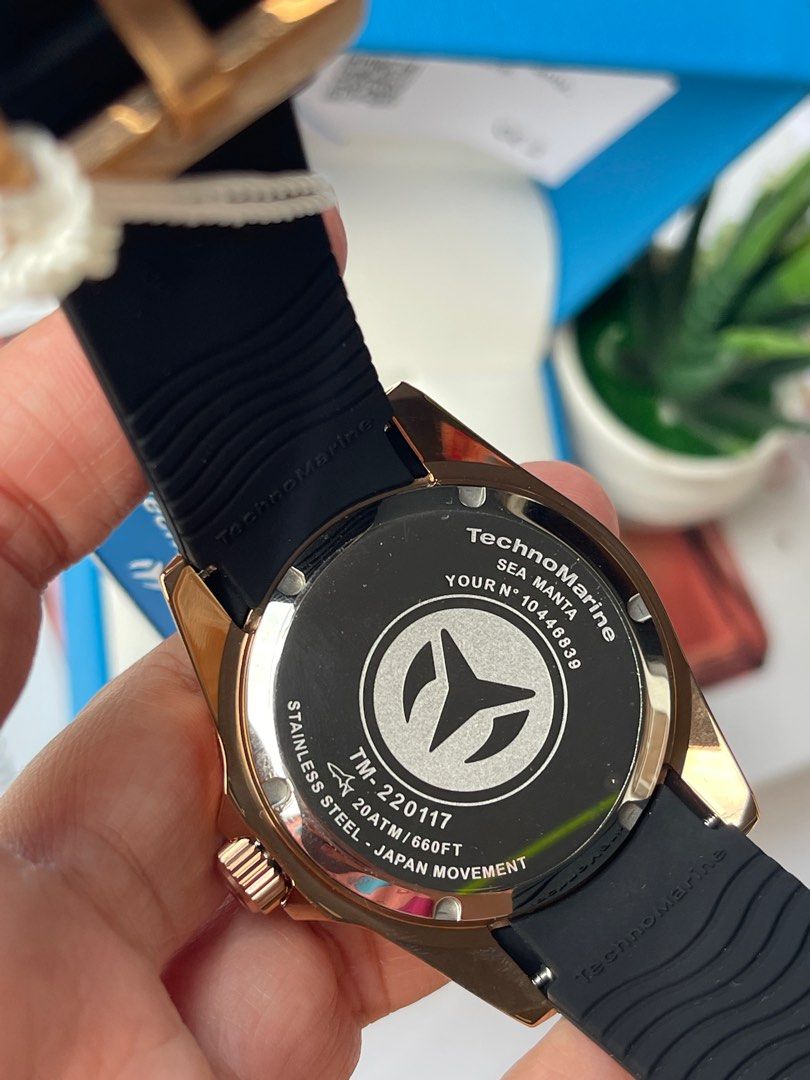 Technomarine Sea Manta TM 220117, Men's Fashion, Watches & Accessories ...