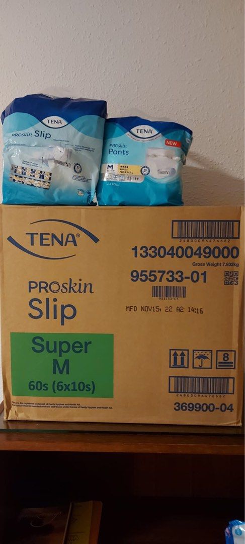TENA Proskin Slip Super Adult Diapers size M, Beauty & Personal Care, Sanitary Hygiene on Carousell
