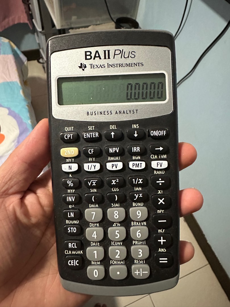 Texas Instruments BA II Plus Financial Calculator, Mobile Phones ...