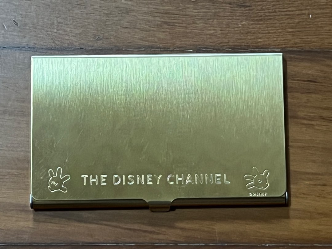 THE DISNEY CHANNEL Pocket Name Card Holder Casing, Hobbies & Toys ...
