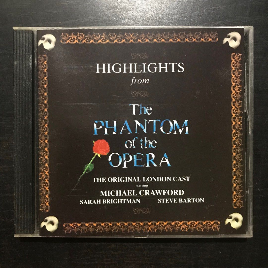 The Phantom Of The Opera CD (Box Aus), Hobbies & Toys, Music & Media ...