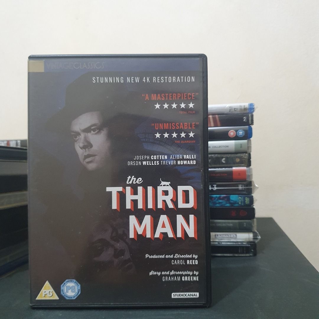 The Third Man 2-Disc DVD (4K Restoration), Hobbies & Toys, Music & Media, CDs & DVDs on Carousell