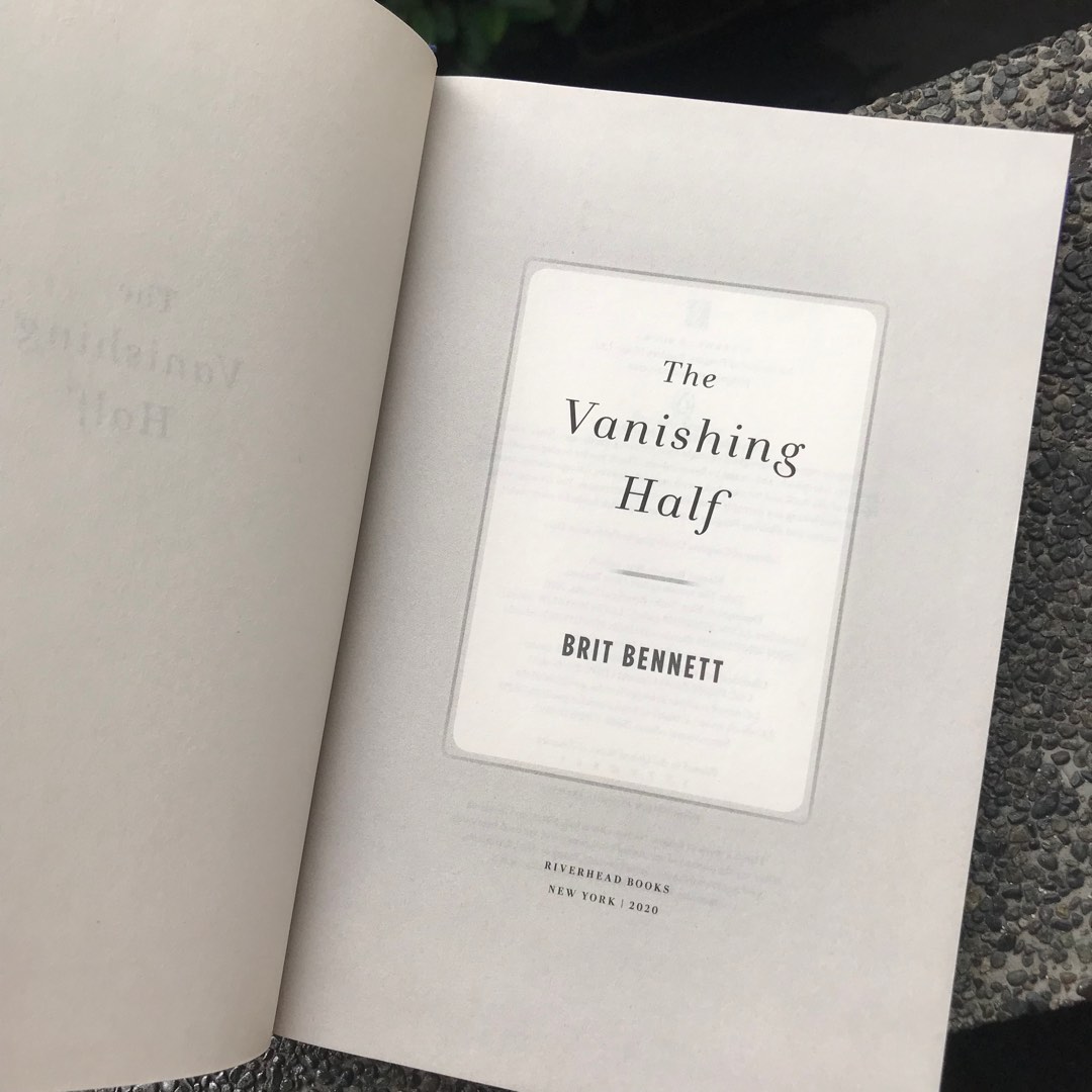 The Vanishing Half, Hobbies & Toys, Books & Magazines, Fiction & Non ...
