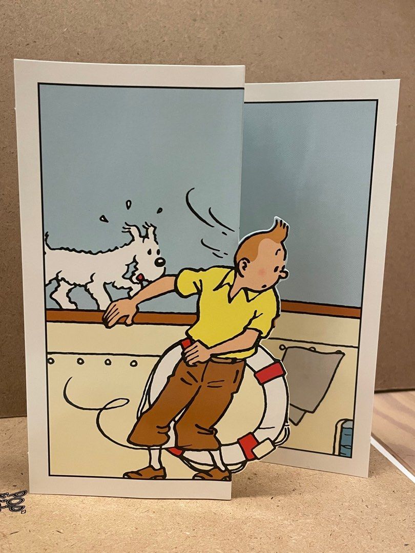 Tin tin cards and postcards, Hobbies & Toys, Memorabilia & Collectibles ...