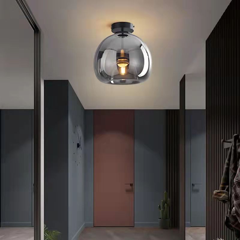 Tinted glass ceiling light, Furniture & Home Living, Lighting & Fans ...