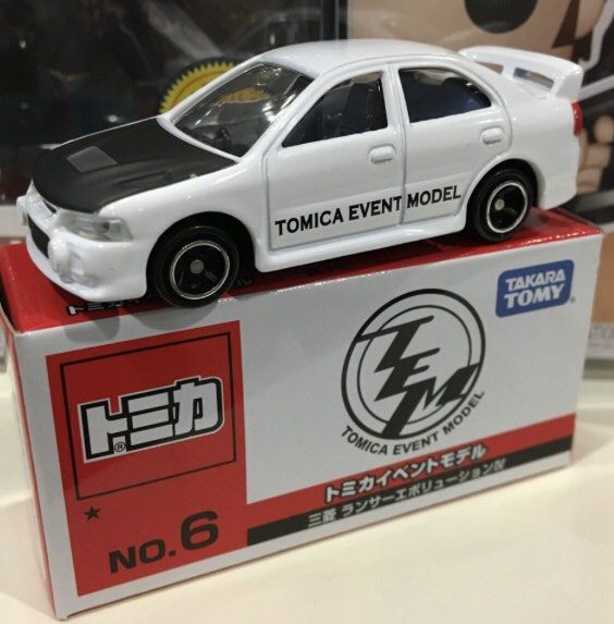 Tomica Event Model Mitsubishi Evolution 4 and 10 (British Police Not ...