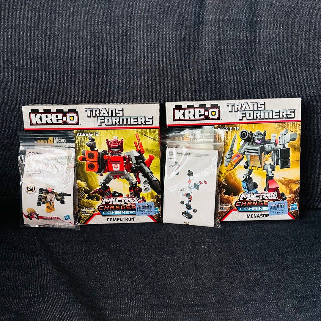 Transformers KRE-O Combiners / Microchangets / Rodimus Prime / Alpha ...