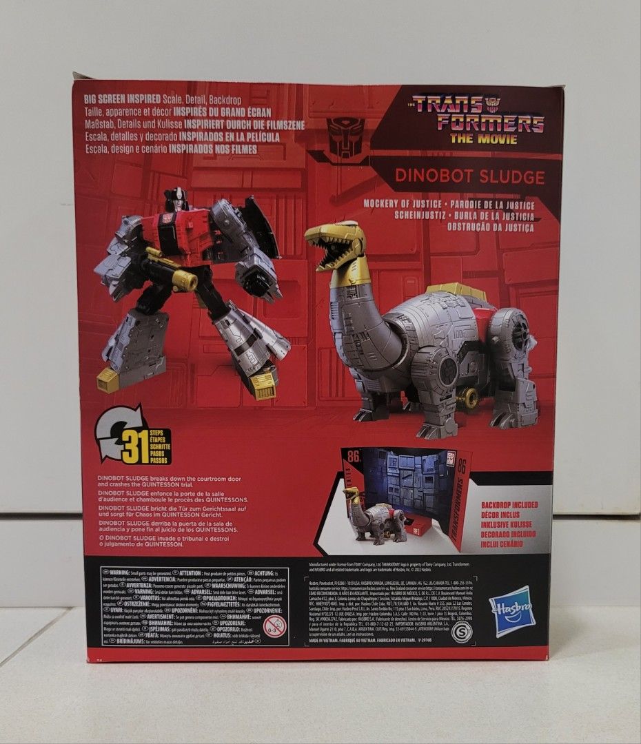 Transformers studio series dinobot Sludge movie 96 - brand new MISB ...
