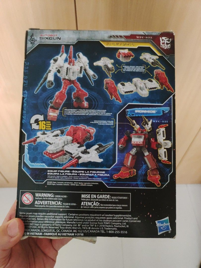 Transformers WFC deluxe series Cog Sixgun Spinister, Hobbies & Toys ...