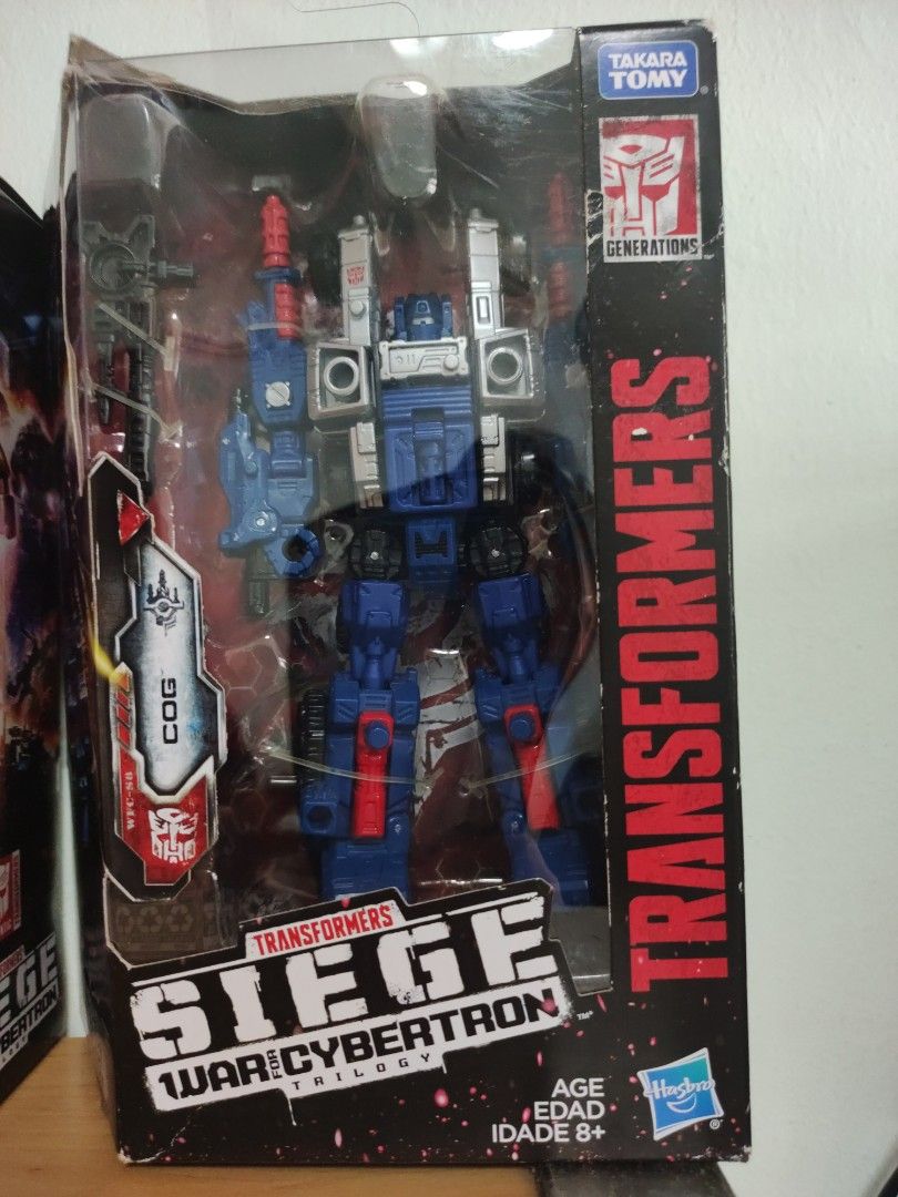Transformers WFC deluxe series Cog Sixgun Spinister, Hobbies & Toys ...
