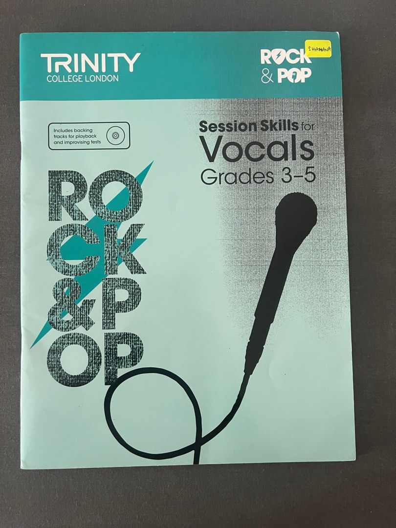 TRINITY VOCAL TEXTBOOK, Hobbies & Toys, Books & Magazines, Textbooks on Carousell