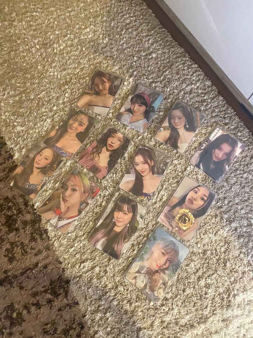 twice photocard set on Carousell
