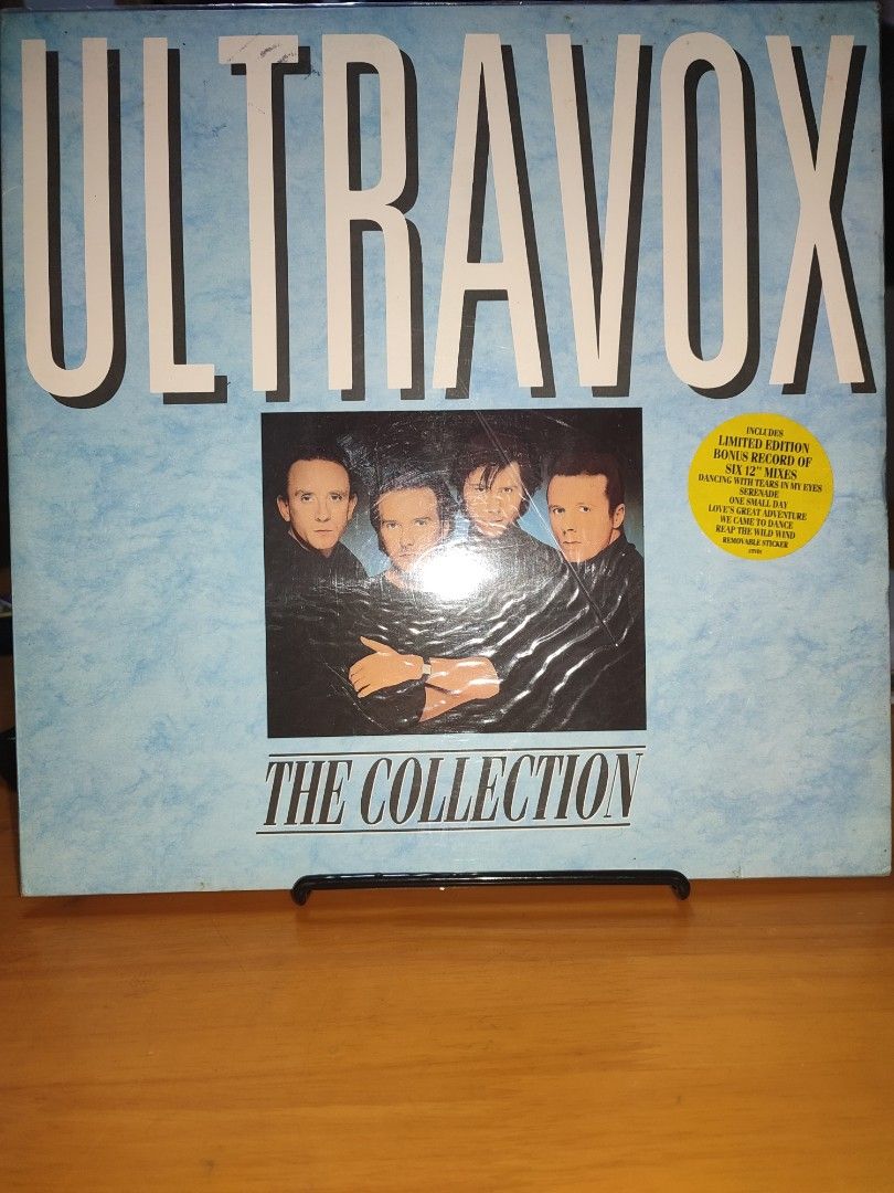 ULTRAVOX - The Collection, 興趣及遊戲, 音樂、樂器 & 配件, 音樂與媒體 - 黑膠碟 - Carousell