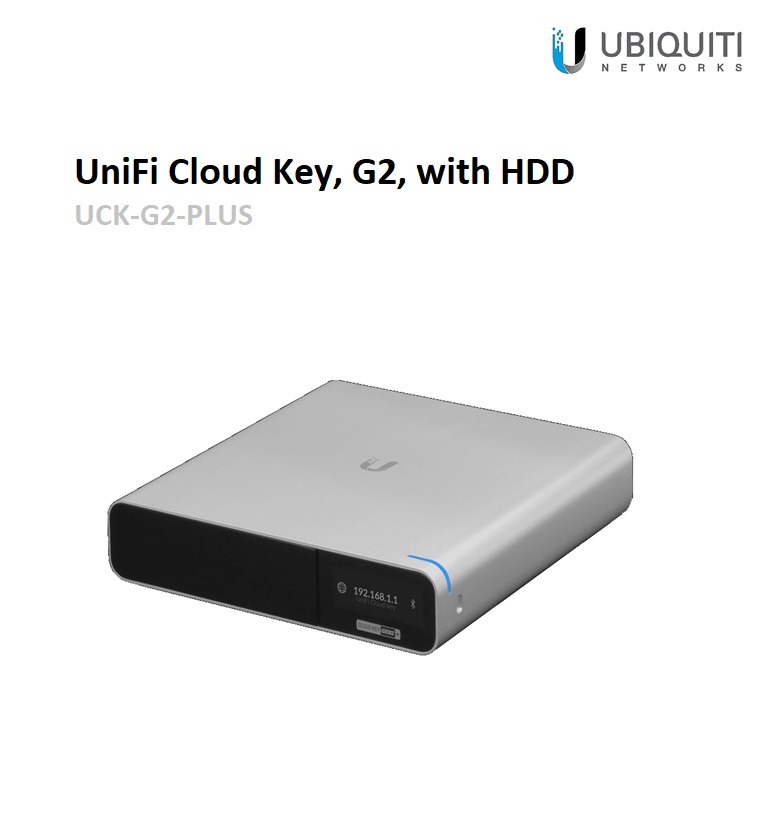 Unifi UCK-G2-PLUS Cloud Key, G2, with HDD, Computers & Tech, Parts ...